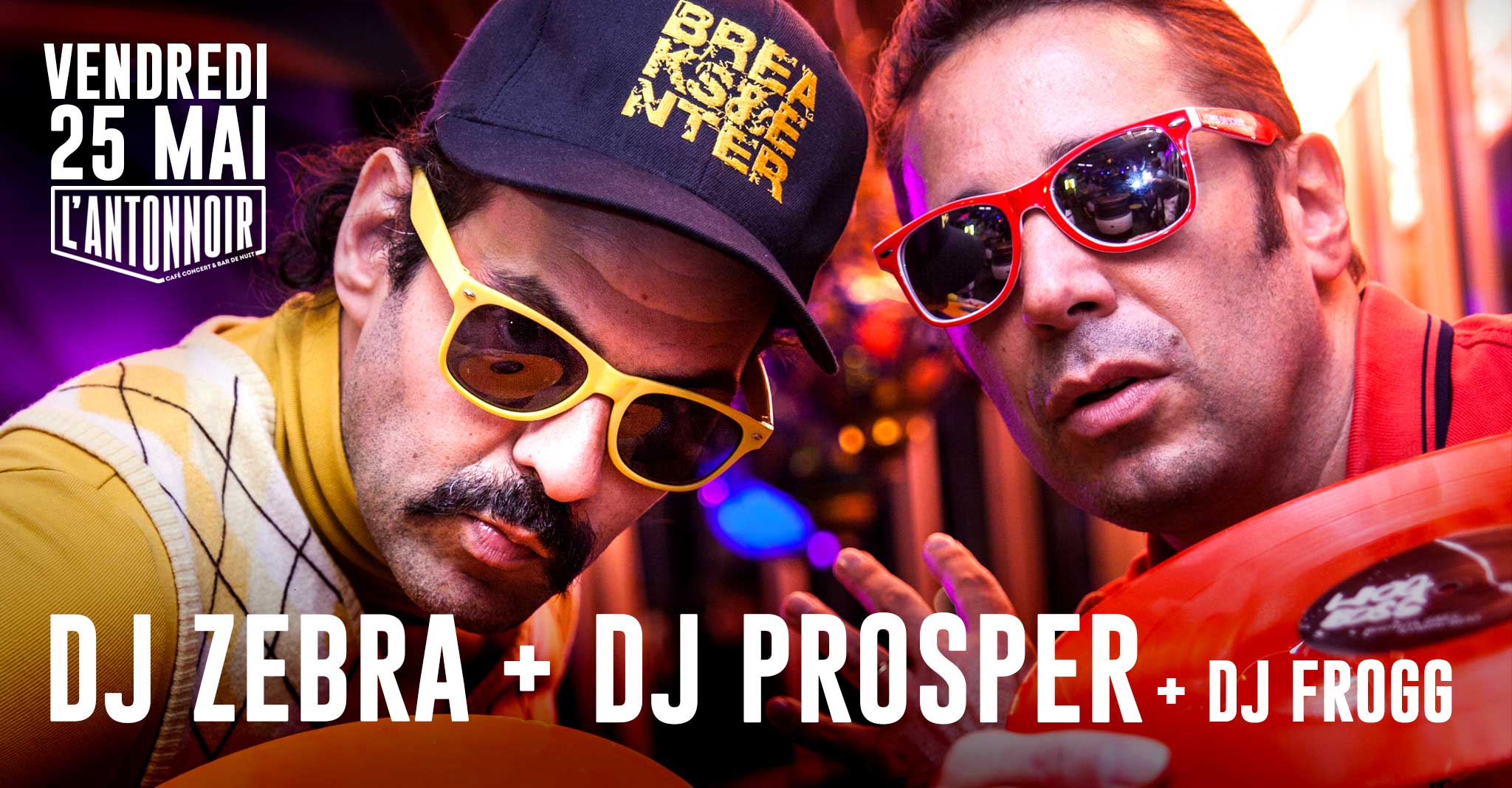 5 places à gagner pour DJ Zebra à l’Antonnoir de Besançon – Sparse ...